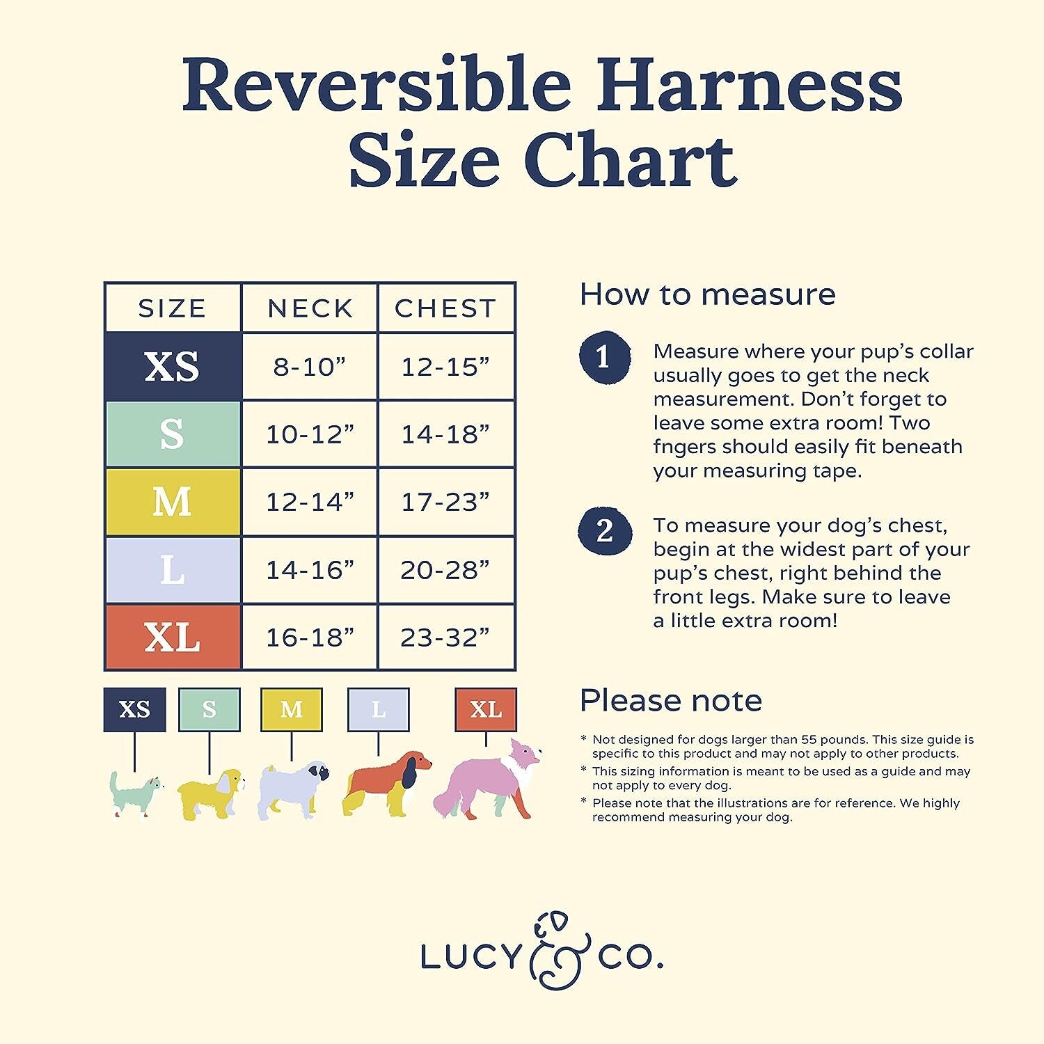 The Take a Hike Reversible Harness | Seasonal Fall Dog Gear | Lucy & Co.